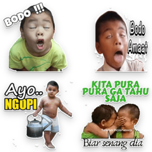Download Stiker WA Lucu, Ngakak, dan Bisa Bergerak (Gratis)