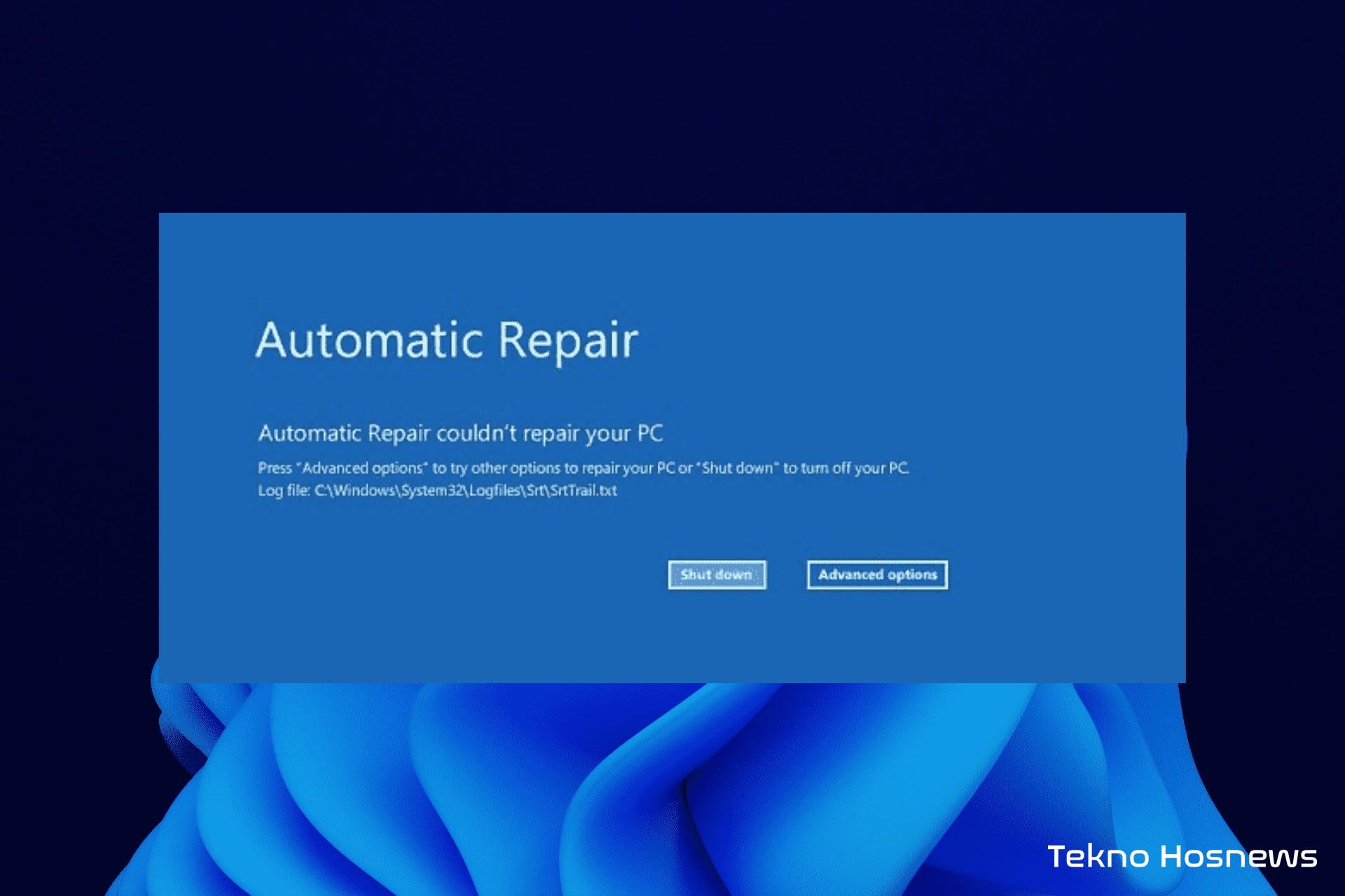 10 Cara Mengatasi Windows Automatic Repair Windows 8, 10, 11