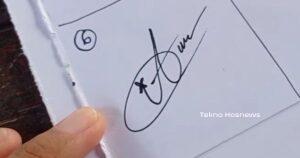 30 Contoh Tanda Tangan Bagus dan Simple A-Z Terbaru 2025