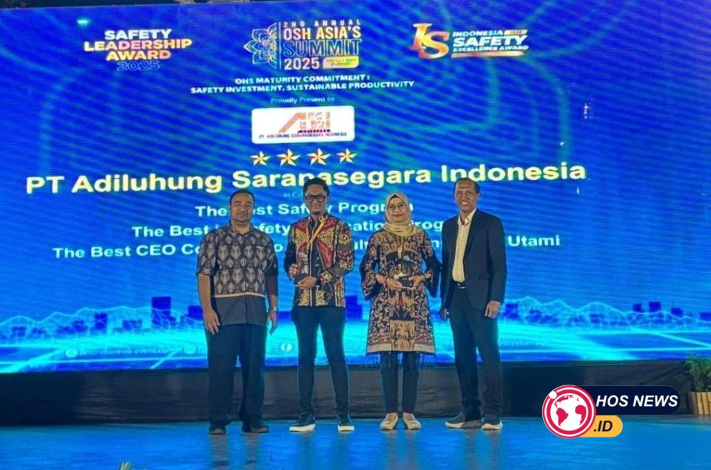 PT ASSI Utamakan Safety, Kini Raih Dua Penghargaan - Hos News